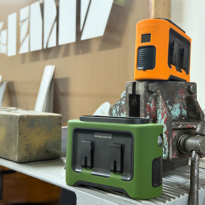 Ultimate Portable Waist Fan For Aussie Tradies - 14500mAh - Belt Fan ...