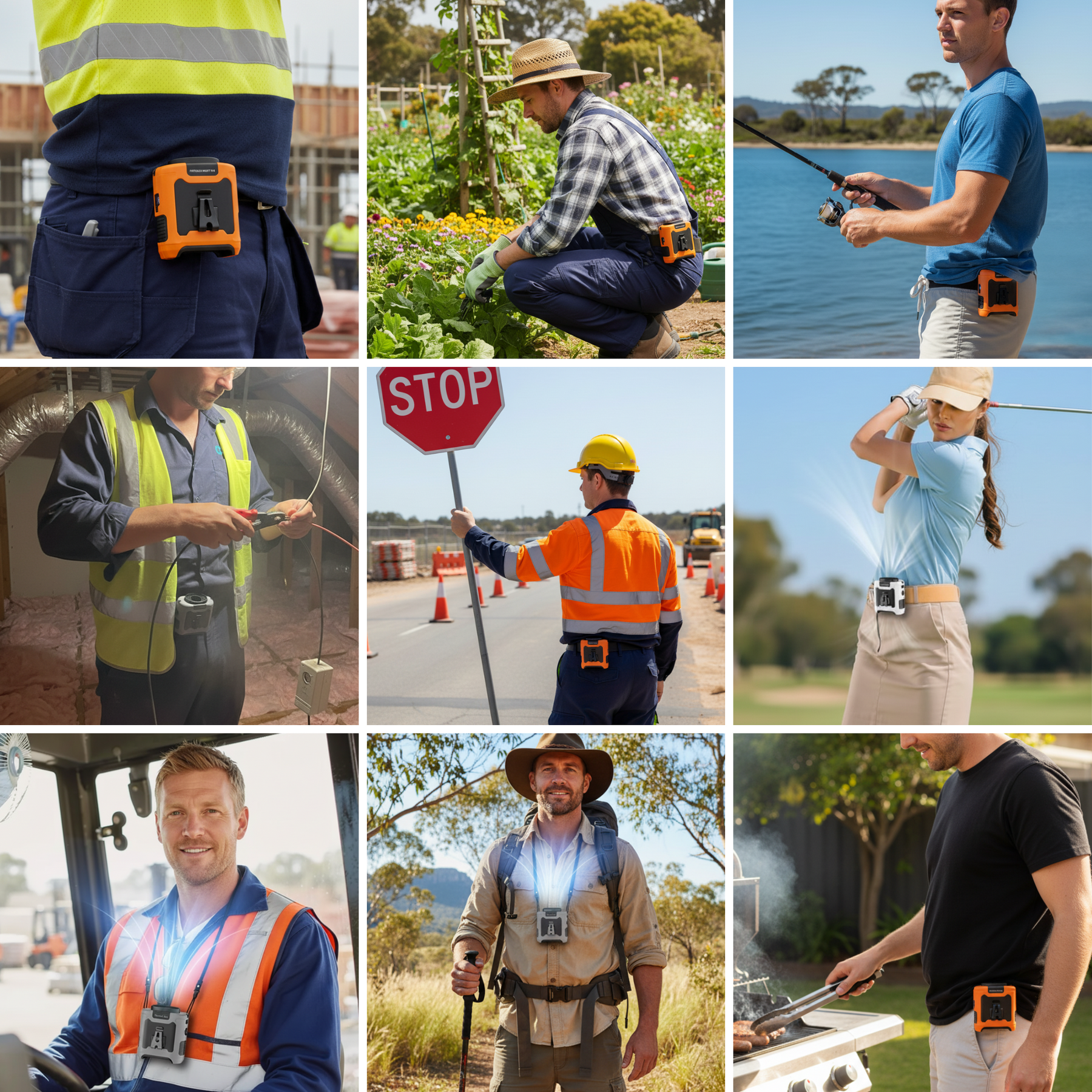 Portable Waist Fan, Built For Tradies, Loved By Everyone – CapyCool